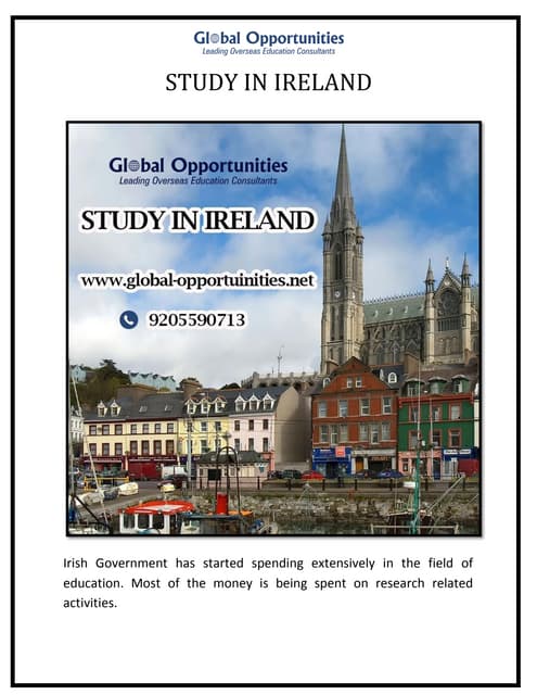 What Makes Ireland a Most loved Study Abroad destination | PPT