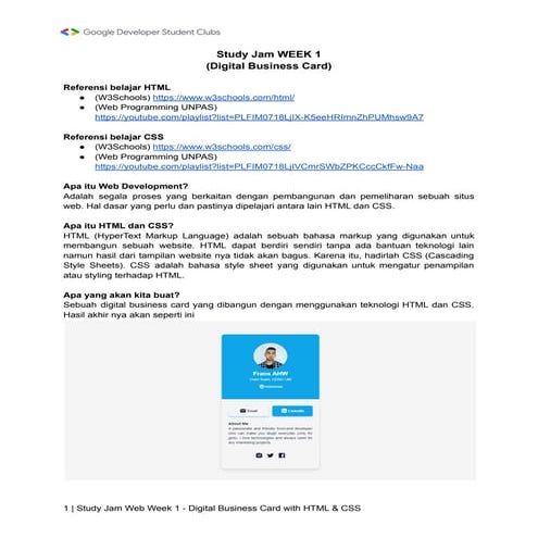 Study Jam 1 - HTML CSS.pdf