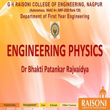 Study Material Engineering Physics - Wave Optics (1).pptx