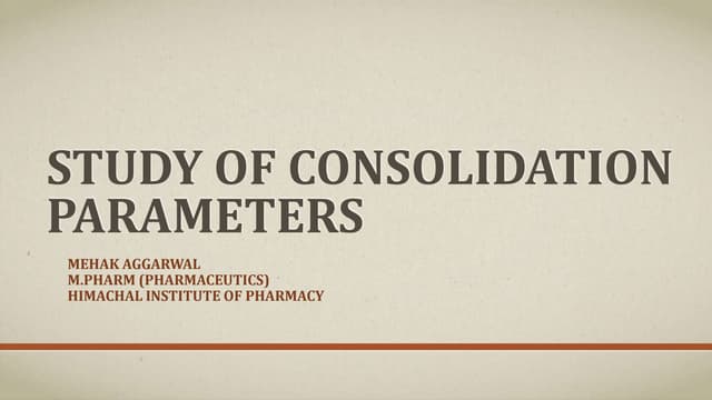 Similarity and difference factors of dissolution | PPTX