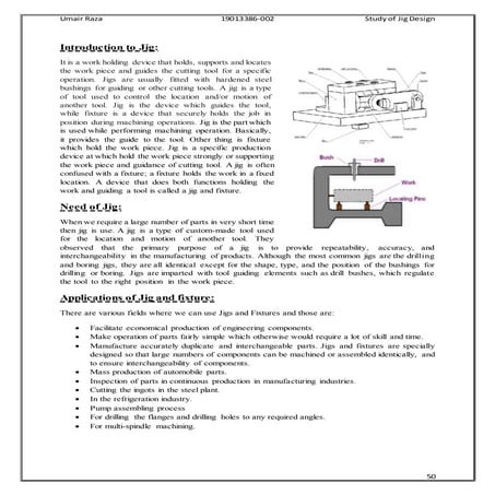 Study of jig design its types. | PDF