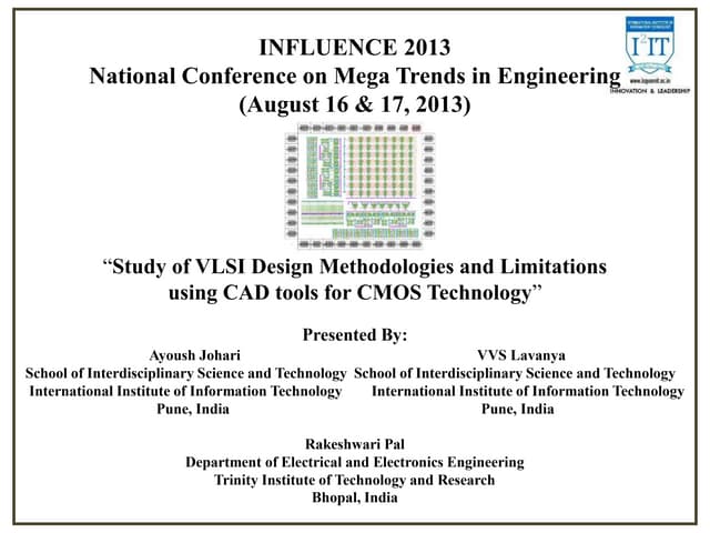 Digital VLSI Design : Introduction | PPT Digital VLSI Design : Introduction | PPT