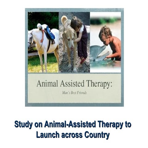 Animal Assisted Therapy | PPT