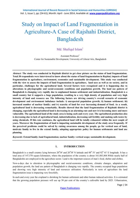 Land use-pattern in India and how to conserv the land | PPTX