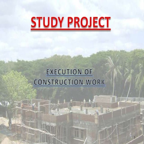 construction study project sjce ctm | PPTX