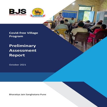 Covid-free Village Program: Preliminary Assessment Report | Oct'21 | PDF