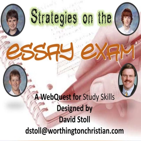 Study skills webquest | PPTX