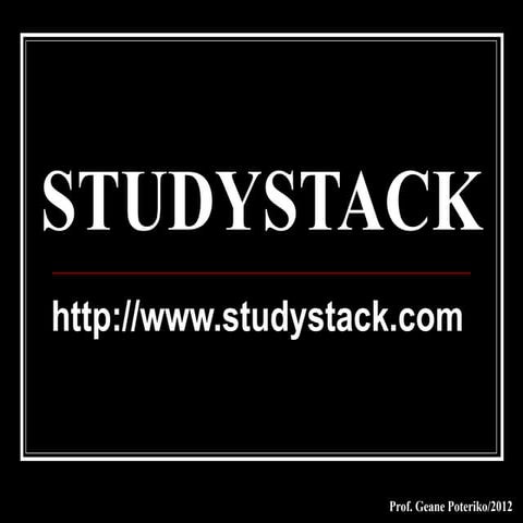 Studystack | PPT