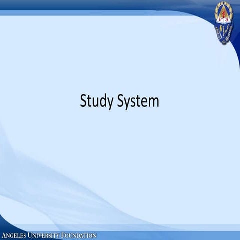 Study system | PPTX