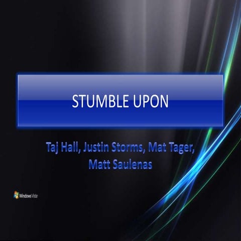 Stumble Upon | PPTX