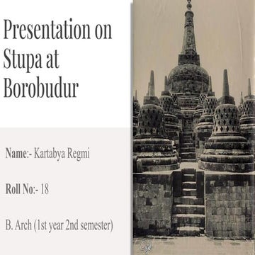 Stupa of Borobudur: World’s Largest Buddhist Temple | PDF