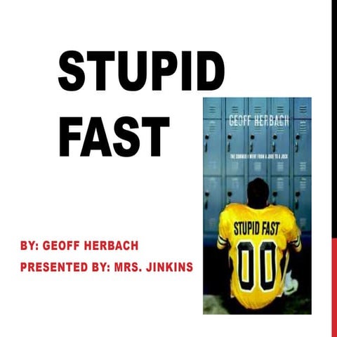 Stupid fast book talk | PPTX