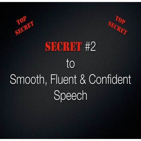 How to Stop Stuttering | The Second Secret to Smooth Speech with ...