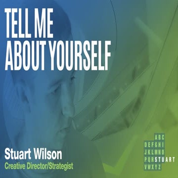 Stuart Wilson 360º Creative Director - Career Biography | PDF