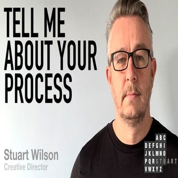 Stuart Wilson - My Process | PDF