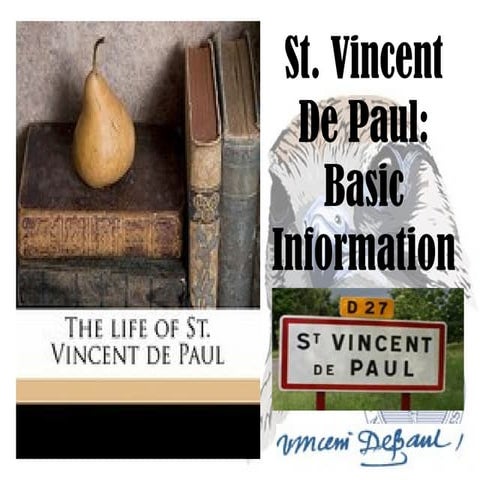 St vincent | PPT | Christianity | Religion & Spirituality
