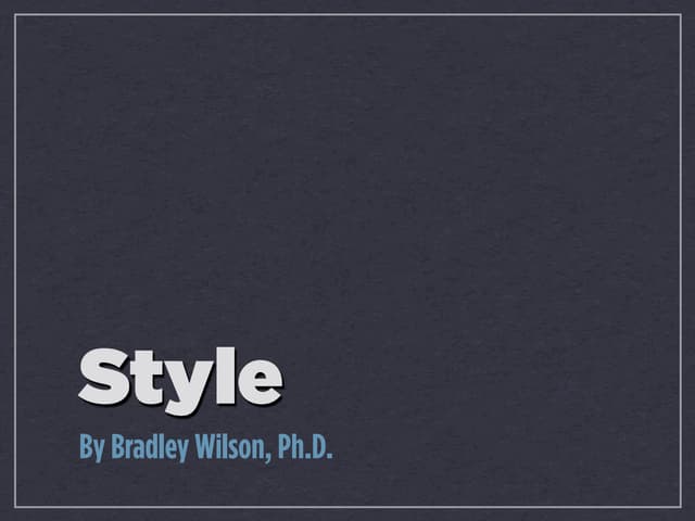 Copy-editing NewSymbols and AP Style.ppt