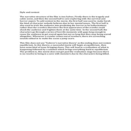 UNIT 21 Editing Techniques | DOCX