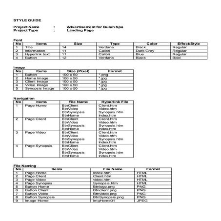 Style guide july 2017 (1) | PDF