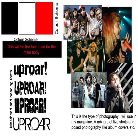 Double page spread flatplan