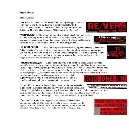 Masthead ideas | PPTX