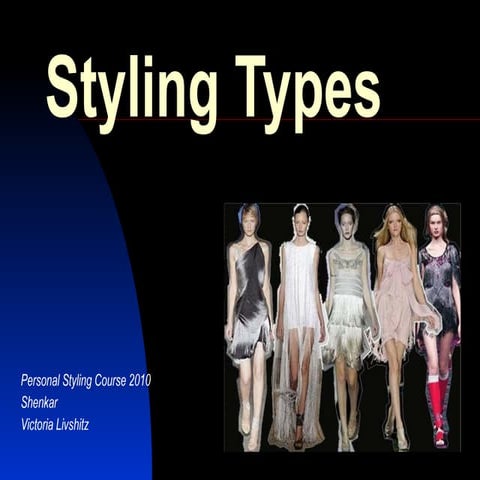 Styling types | PPT