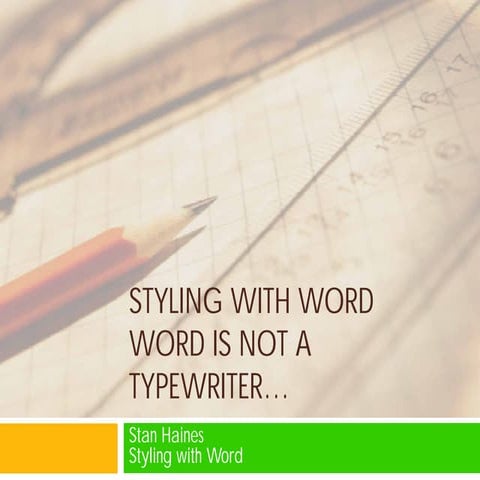 Style in ms word | PPTX