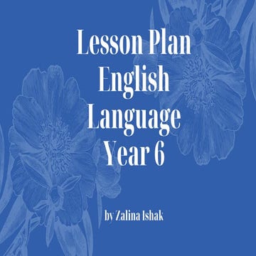 English Year 6 lesson sample of lesson plan.pdf