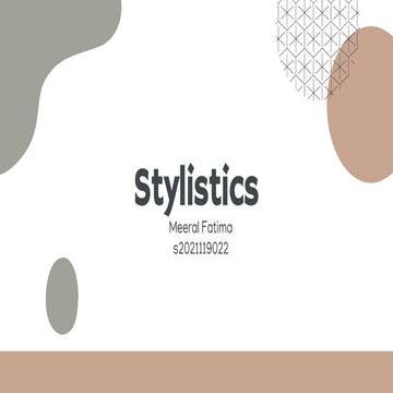 Stylistics presentation for BS Engl.pptx