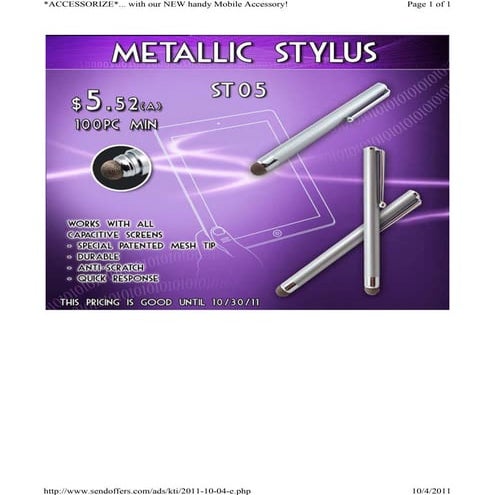 Stylus | PDF