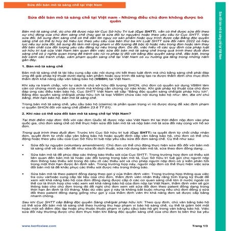 Sua doi ban mo ta sang che tai Viet Nam - Nhung dieu chu don khong duoc ...