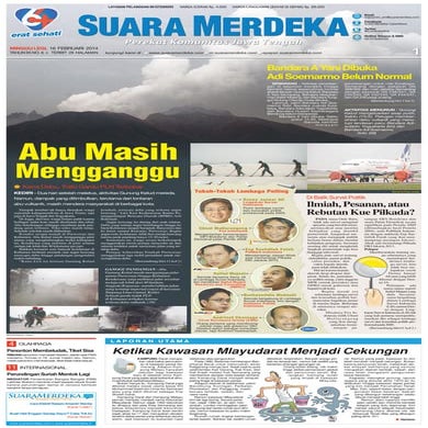 Suara Merdeka 16 Februari 2014 | PDF