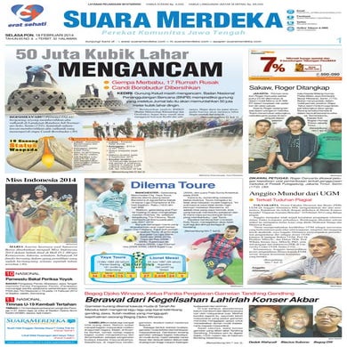 Suara Merdeka 18 Februari 2014 | PDF