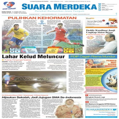 Suara Merdeka 19 Februari 2014 | PDF
