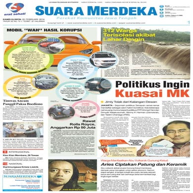 Suara Merdeka 20 Februari 2014 | PDF
