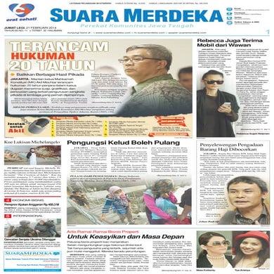 Suara Merdeka 21 Februari 2014 | PDF