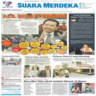 Suara Merdeka 22 Februari 2014 | PDF