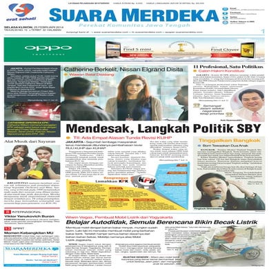 Suara Merdeka 25 Februari 2014 | PDF
