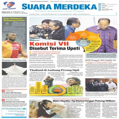 Suara Merdeka 26 Februari 2014 | PDF