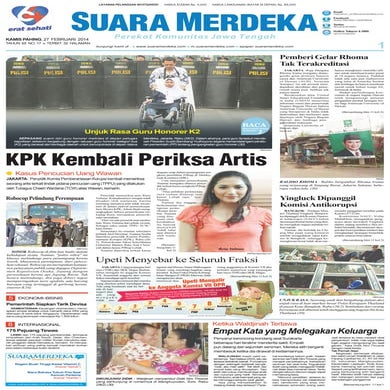 Suara Merdeka 27 Februari 2014 | PDF