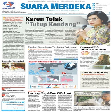 Suara Merdeka 5 Maret 2014 | PDF