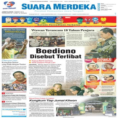 Suara Merdeka 7 Maret 2014 | PDF