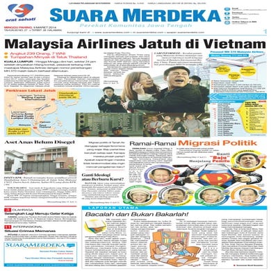 Suara Merdeka 9 Maret 2014 | PDF