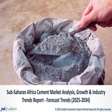 Sub-Saharan Africa Cement Market Trends and Insights 2025 | PDF