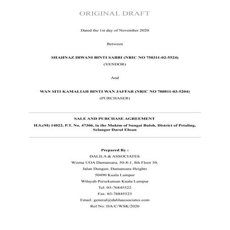 Conveyancing Law & Practice in Malaysia | PDF