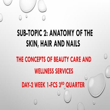 SUB-TOPIC 2.ppt-fcs ANATOMY OF NAIL AND SKIN-TLE 8 3RD QUARTER.pptx
