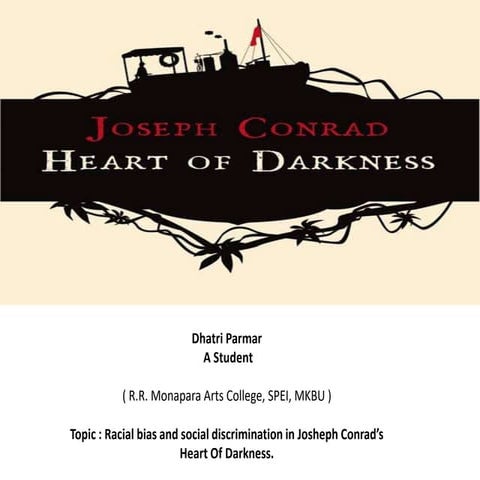 Heart of Darkness by Joseph Conrad | PPT