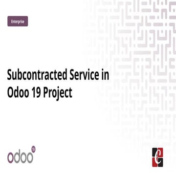 Step-by-Step Guide to Uploading Bills in Odoo 19 Purchase Enterprise | PPTX