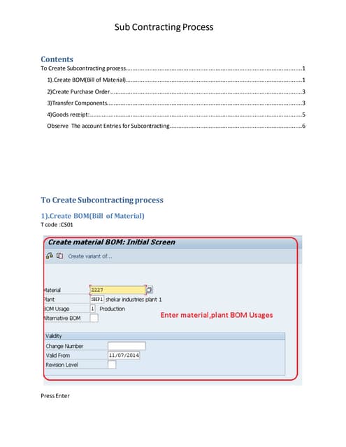 How To Create Subcontracting Process In SAP MM _ Tech Azmaan.pdf