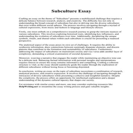 Subculture Essay.pdf